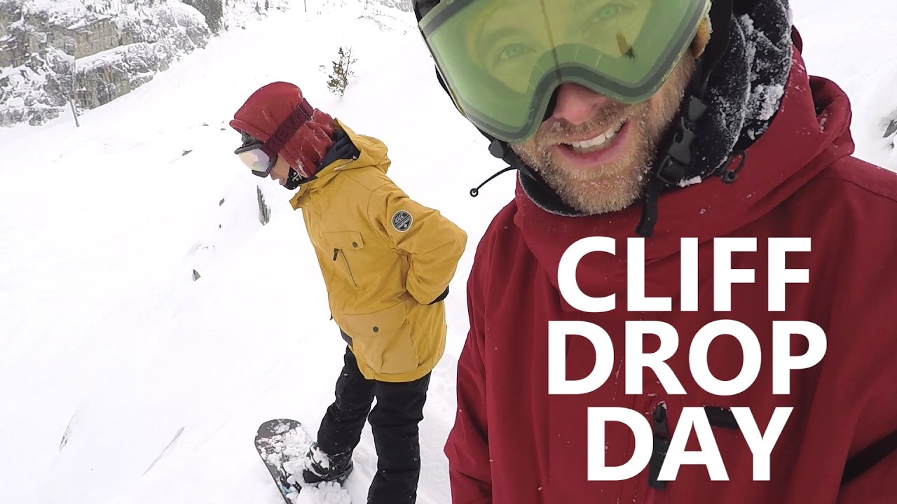 Cliff Drop Day - Snowboarding Fails & Fixes - Frosty Rider Snowboarding